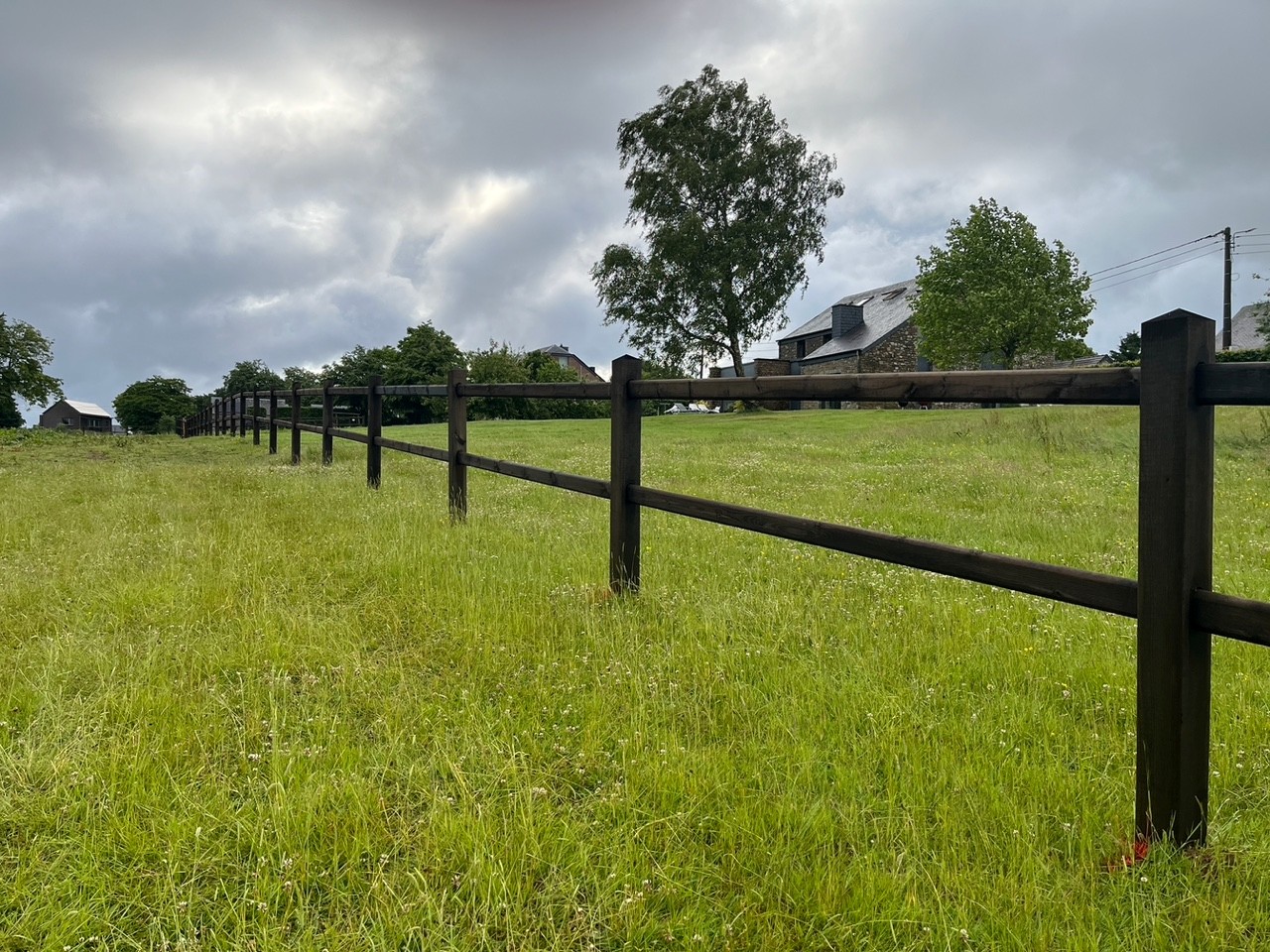 Stunning DURA² post-and-rail fence installed by Countryfences - DURA2 - UK